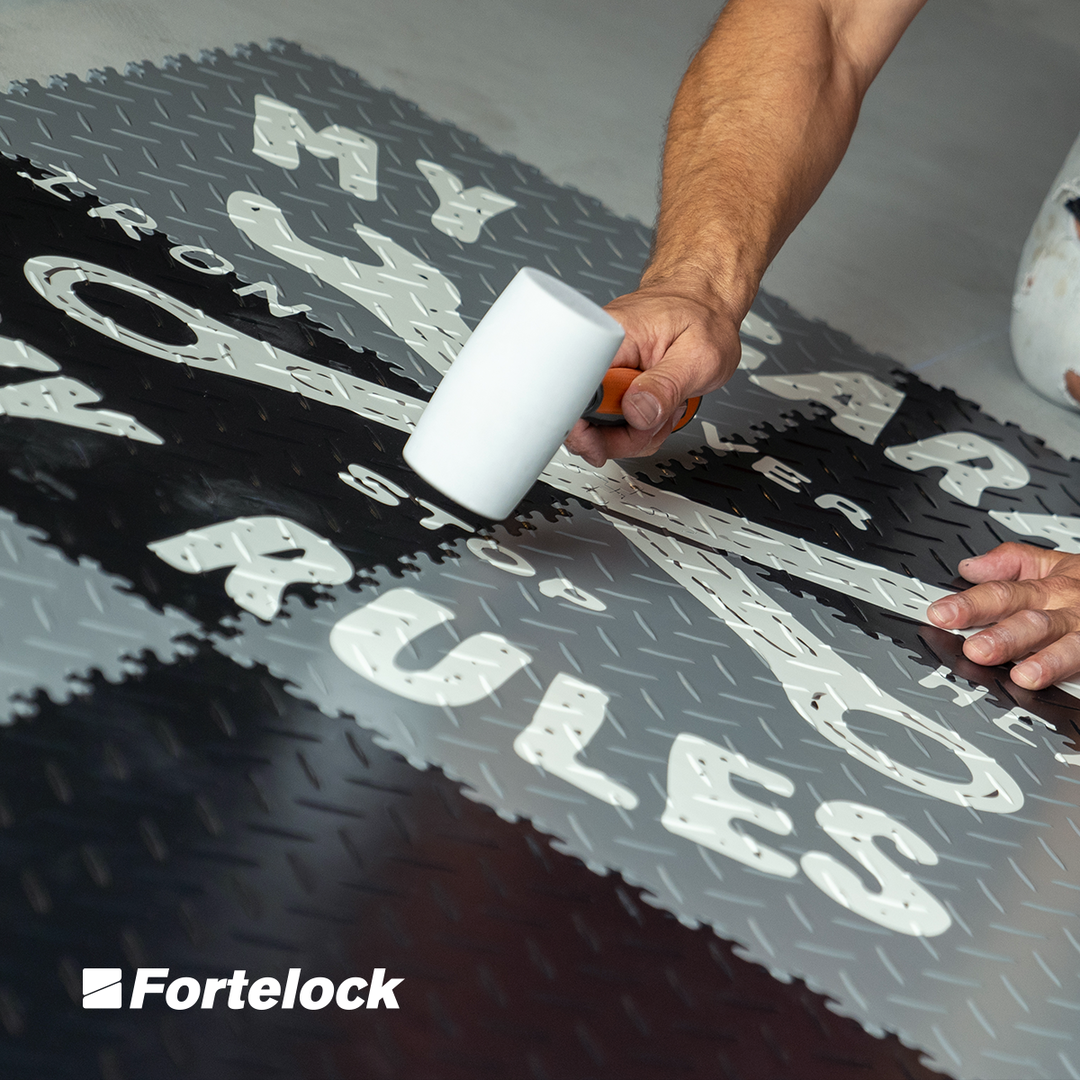 Pokládka dlažby - Fortelock